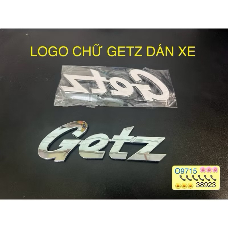Getz Logo sticker for hyundai getz 86320-1c000 | Shopee Malaysia