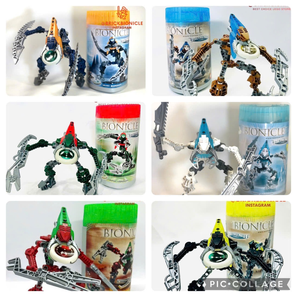 Lego BIONICLE - LEGO BIONICLE VAHKI ASSEMBLY TOY - 8614-8615-8616-8617-8618-8619 | Shopee Malaysia