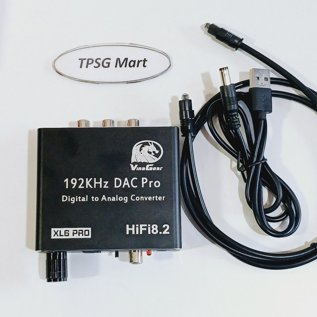 Optical XL6 Pro / Audio Converter Digital to Analog (Quality) | Shopee ...