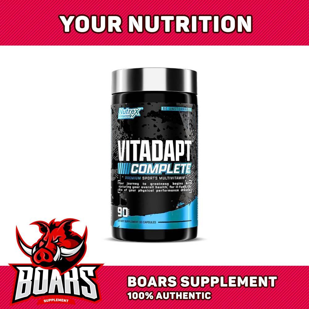 Nutrex VITADAPT SPORT VITAMINS, MULTIVITAMIN PILLS FOR MEN (90 TABLETS) | Shopee Malaysia