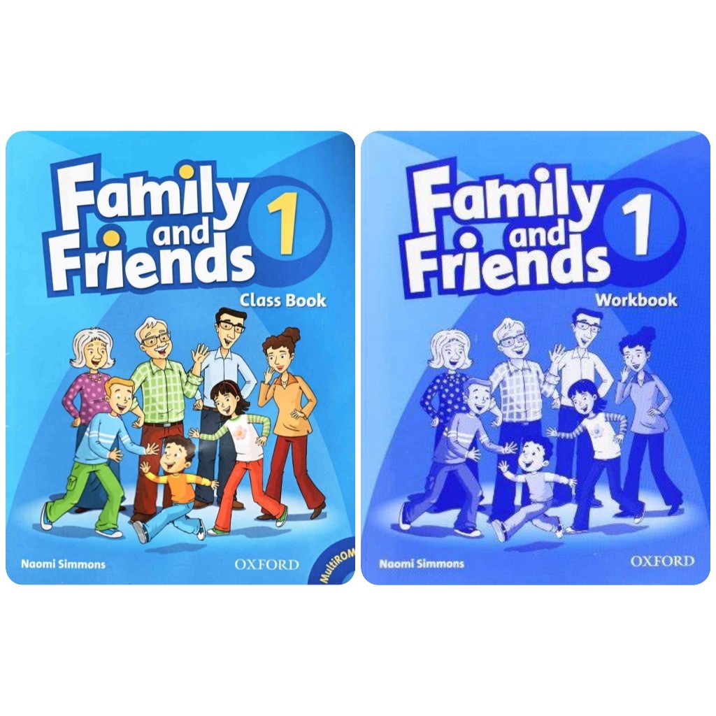 Family and Friends 1 Book set (Class Book + Workbook) - lessons ...