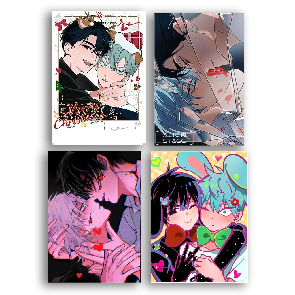 Set of 4 Alien Stage IvanTill rounded corner photos | Shopee Malaysia