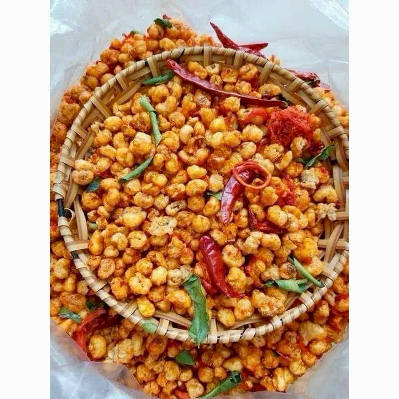 BAG of 500g Spicy Beef Dried Corn rim, crispy to eat, crispy dried ...