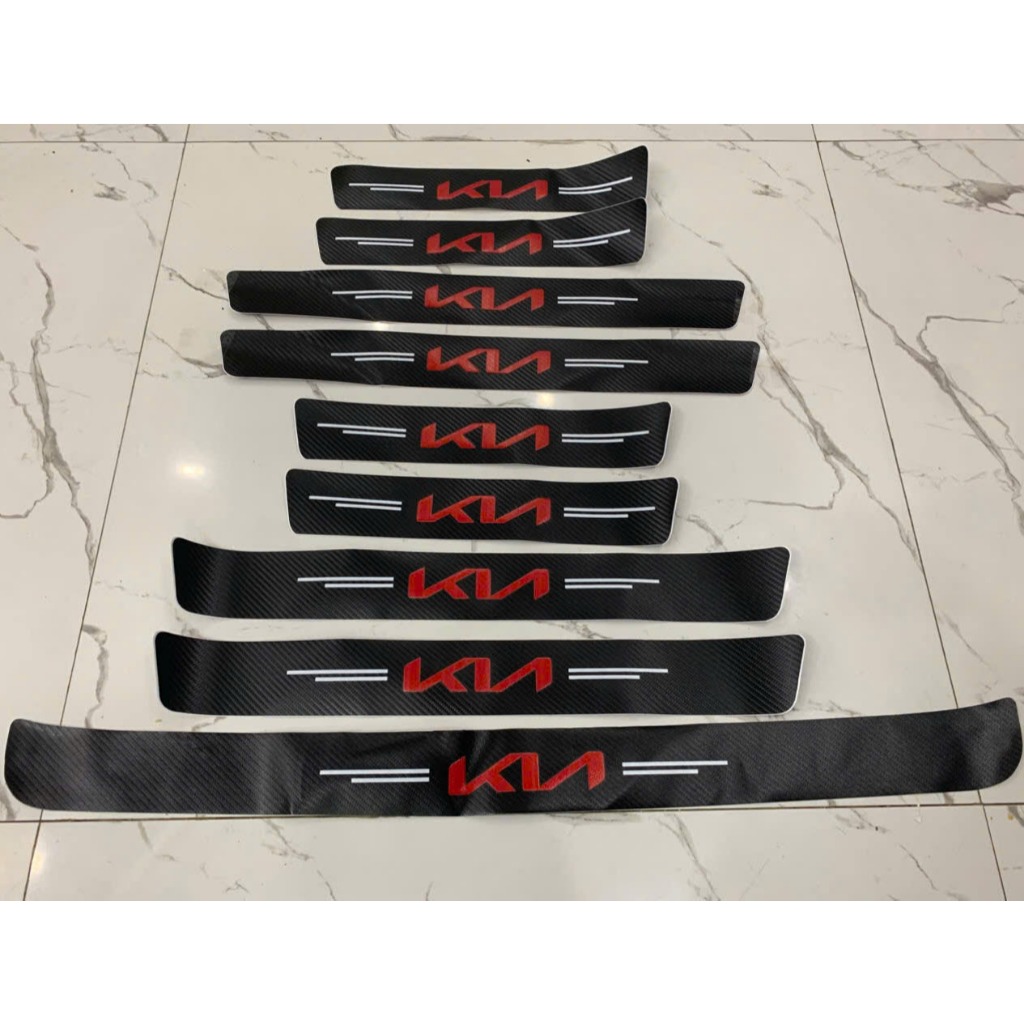 Carbon Texture Anti-Scratch Sticker for Kia K3, Sorento, Sonet, Morning ...