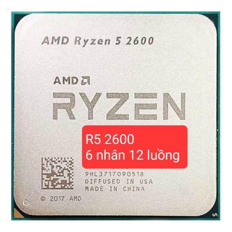 Used AMD RYZEN R5 2600 CPU | Shopee Malaysia