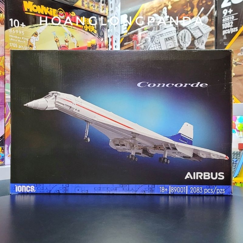 [Icons] Concord 89001 Airplane assembly toy | 10318 Concorde Airbus ...