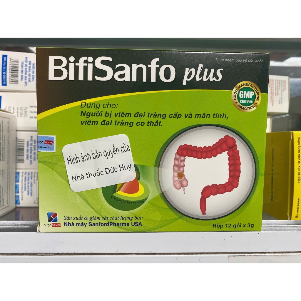 Bifisanfo Plus probiotic (new date) - Supports healthy digestion (box ...