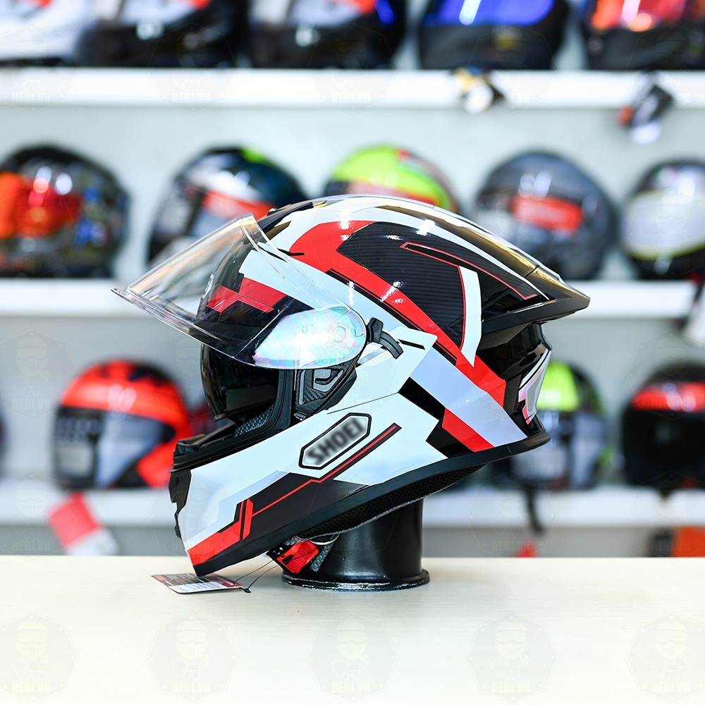 (Gift Ninja) ROC 08 Plus 2024 Fullface Hat Glossy Black + Shoei Brink ...