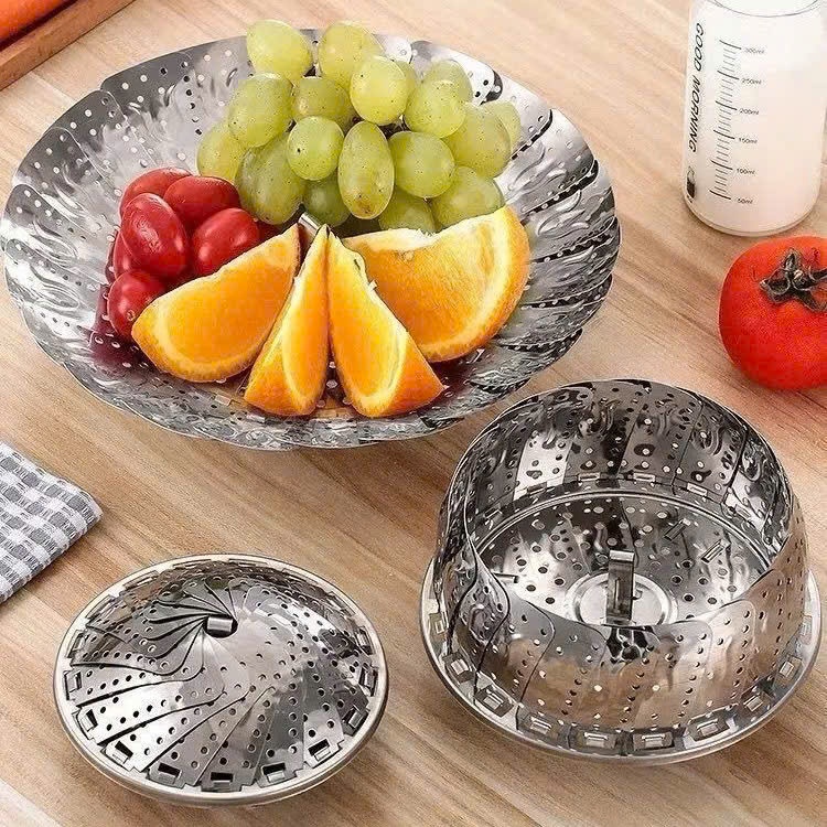 Stainless Steel Sticky Rice Steaming Tray with Outer Container ...