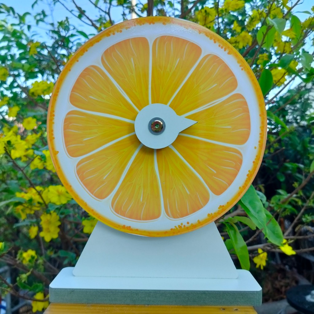 Wheel (Orange - 10 cells - Diameter 25cm x Height 35cm) | Shopee Malaysia