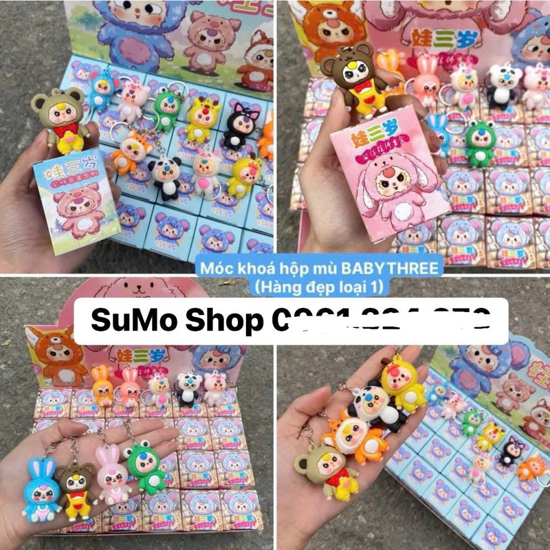 Blindbox mysterious blind box Baby three keychain | Shopee Malaysia