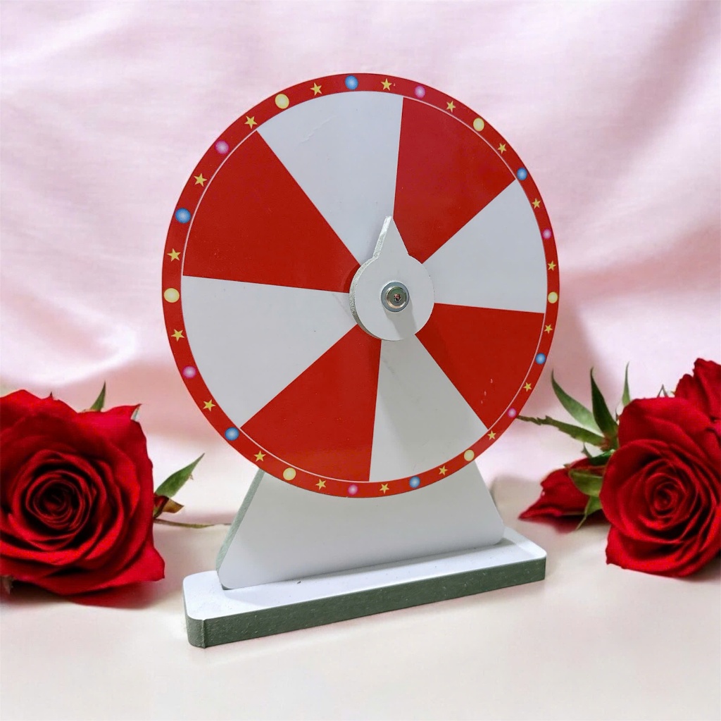 Happy Wheel (Red and white - 8 cells - Diameter 25cm x Height 35cm ...