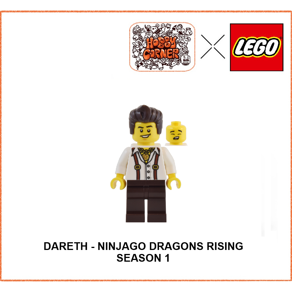 Lego NINJAGO DRAGONS RISING SEASON 1 Dareth - set njo844 - Dareth Ninja ...