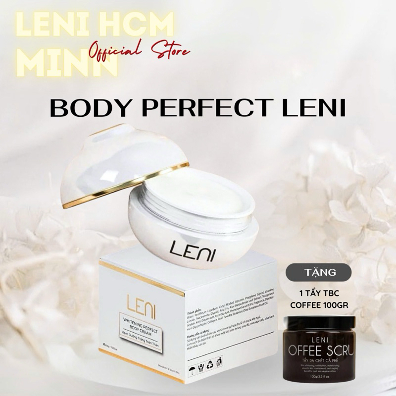 (LENI Hcm - GENUINE) Perfect LENI BODY Cream (night cream) (FREE TBC ...