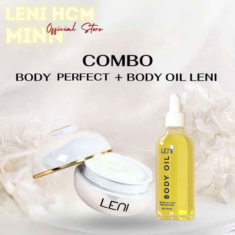 (LENI Hcm - GENUINE) COMBO BODY PERFECT + BODY OIL LENI (Mai Phuong Bui ...