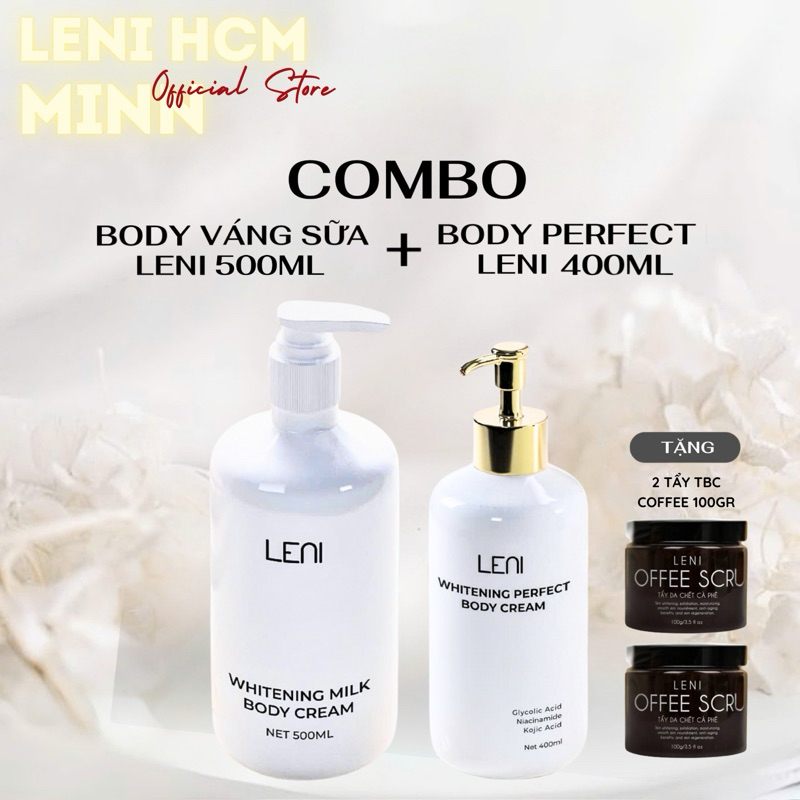 (LENI Hcm - GENUINE)COMBO 2 BOTTLES OF BODY LENI DAY NIGHT FULLSIZE ...