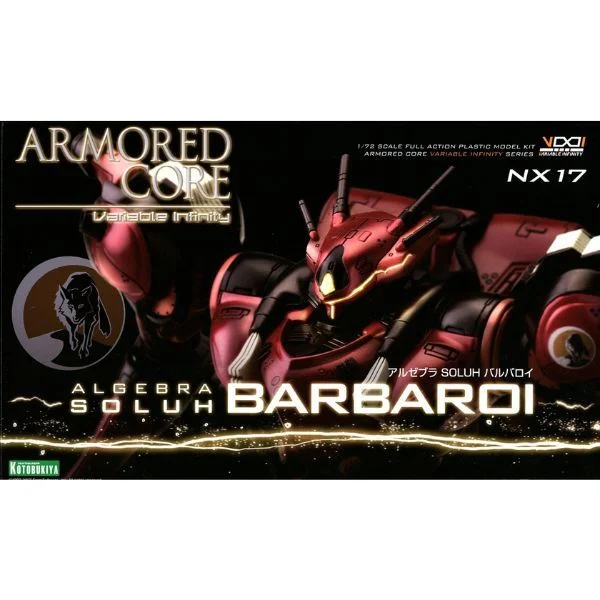 ALGEBRA SOLUH BARBAROI ARMORED CORE VARIABLE INFINITY ASSEMBLY MODEL ...