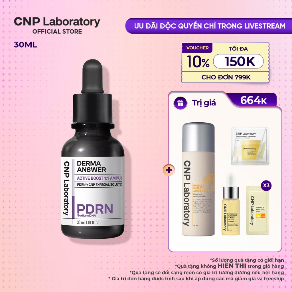 [CNP X KOL] Brightening PDRN essence to support regeneration CNP Laboratory Derma Answer Active ...