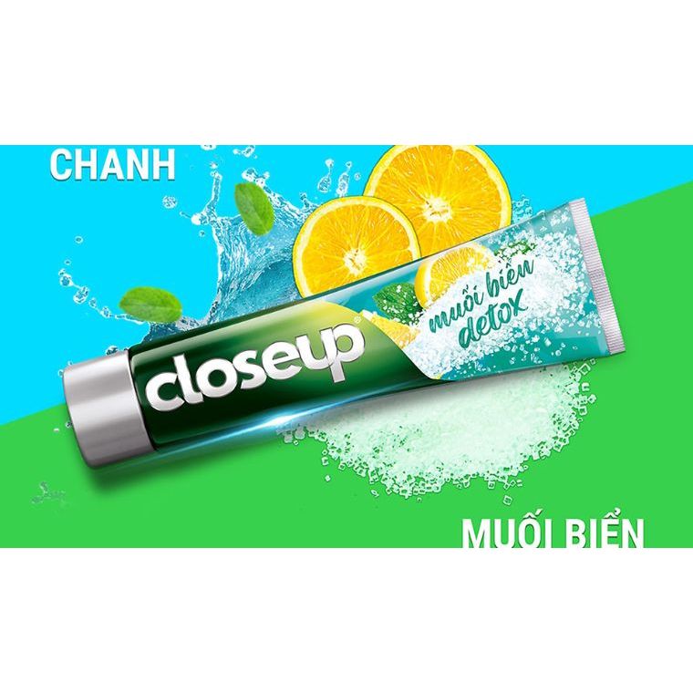 Closeup detox sea salt toothpaste 180g | Shopee Malaysia