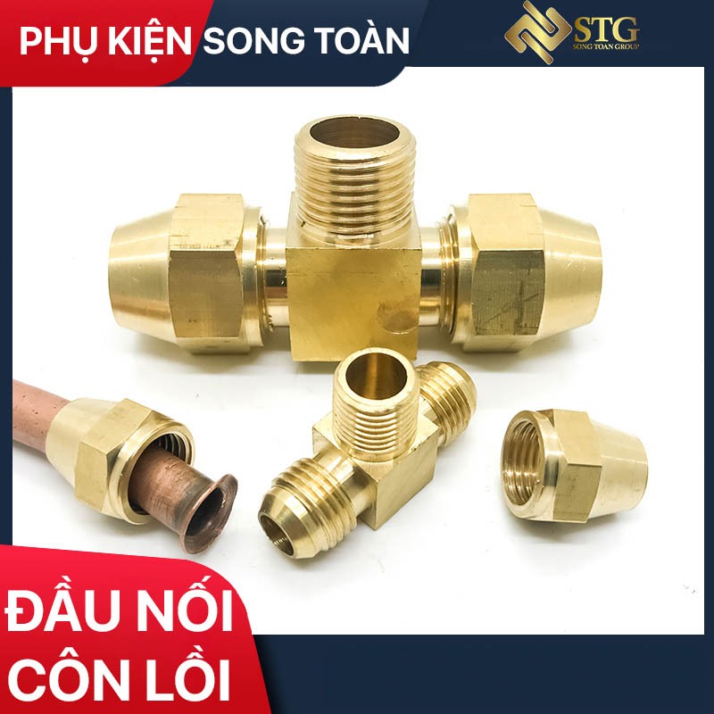 Brass Convex Taper Connector Set - External Thread BSP & Refrigeration ...