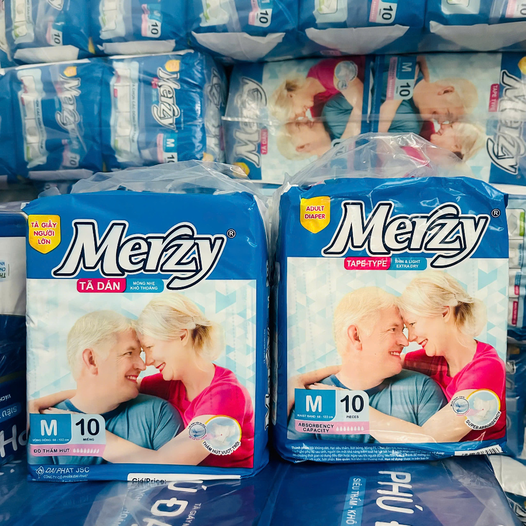 Merzy M10 diapers are super absorbent and effective against spills with ...