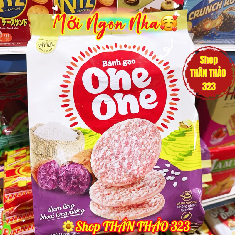 One One Rice Cake Cheese Corn Flavor / Milk Cheese / One Purple Sweet ...