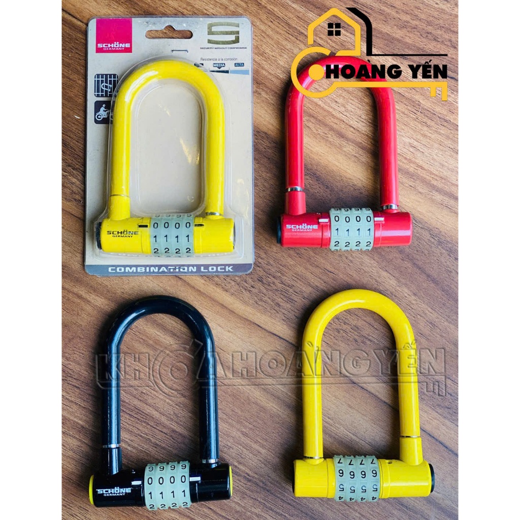 [Genuine] Schone digital lock, 4-digit U password lock SC802 - Inner ...