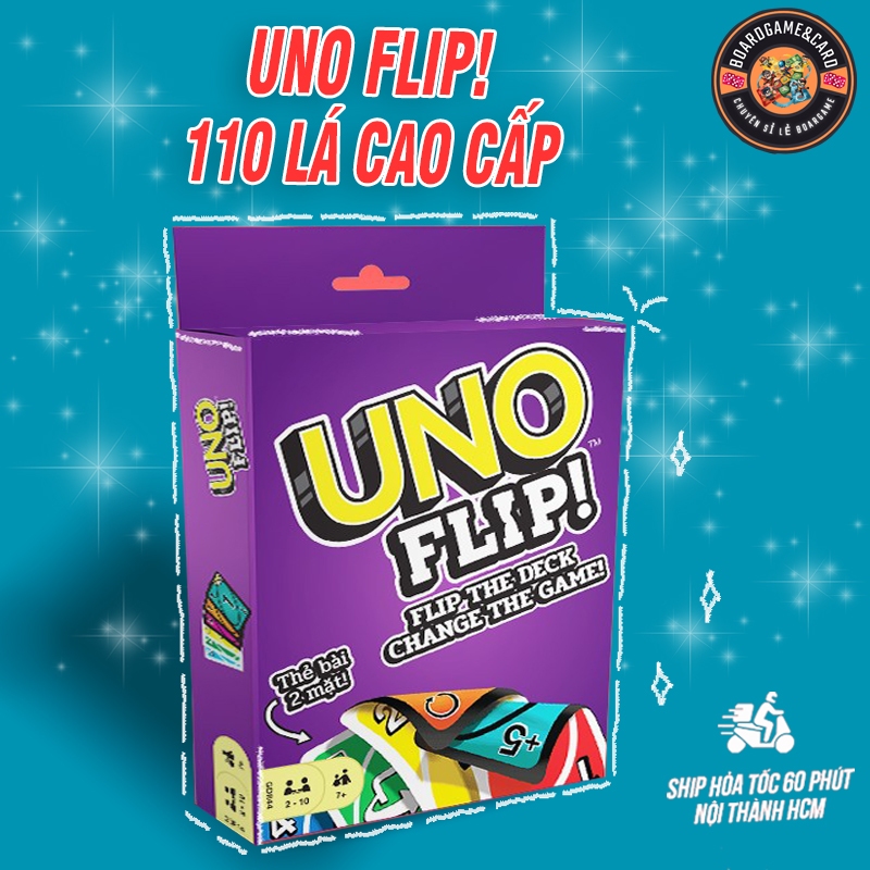 Uno FLIP Deck Double-sided War Expanded Uno Cards, attractive game ...