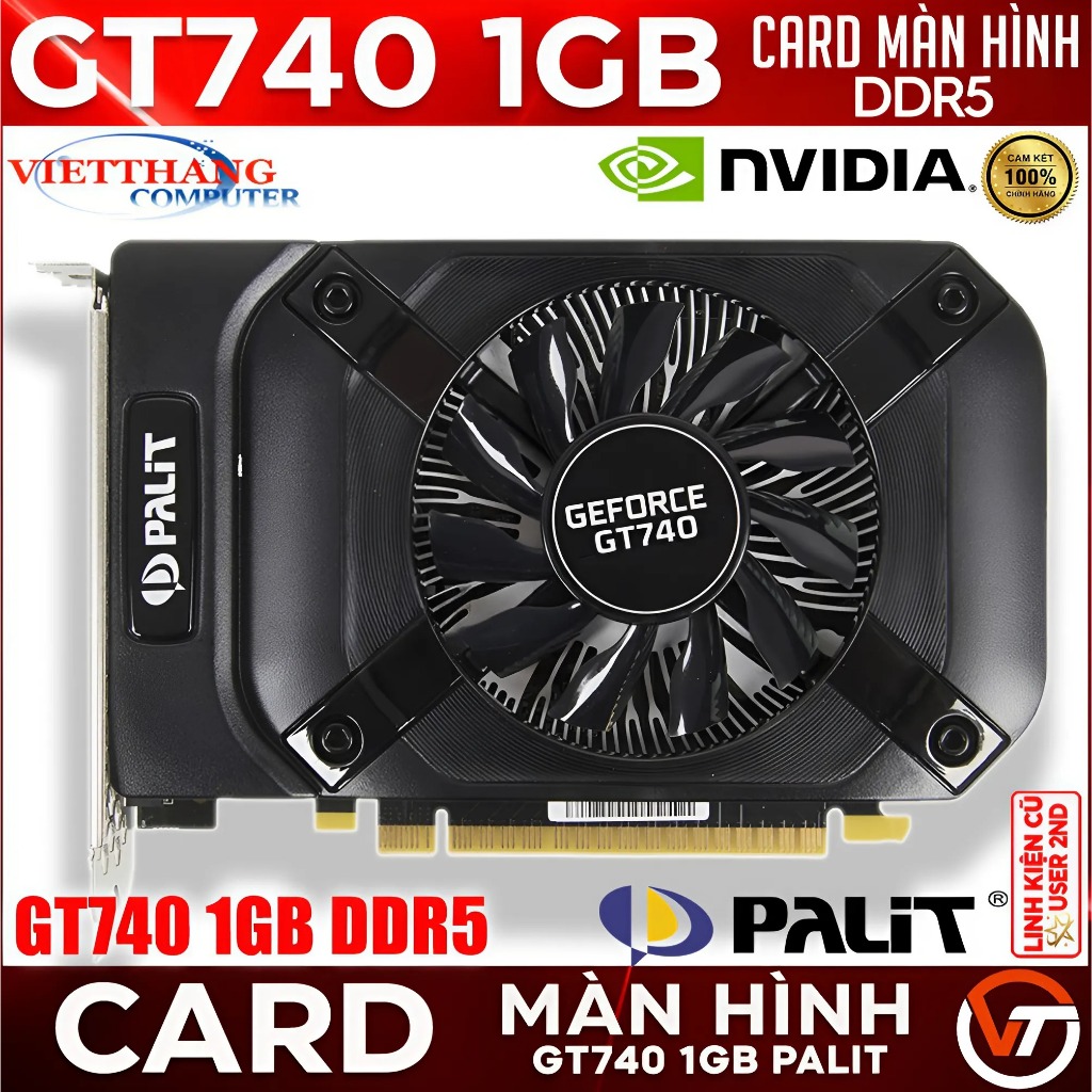 Vga - Palit GT740 1GB DDR5 Video Card Imported from Korea, very ...