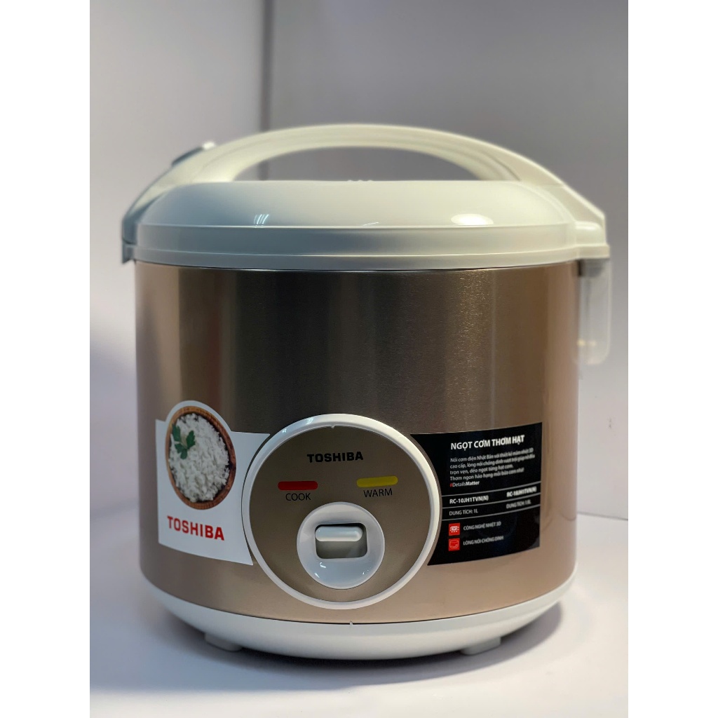 Toshiba 1.8 liter lidded rice cooker RC-18JH1TVN(N) | Shopee Malaysia