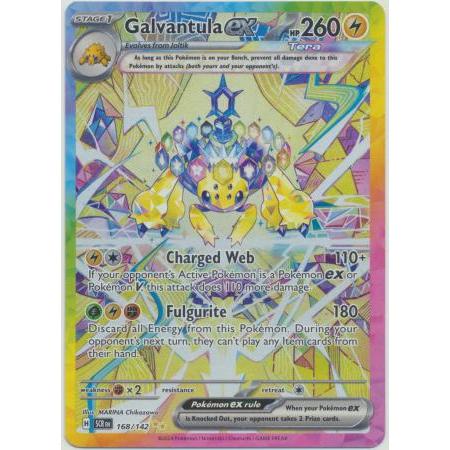 Galvantula ex Card - 168/142 - Special Illustration Rare | Shopee Malaysia