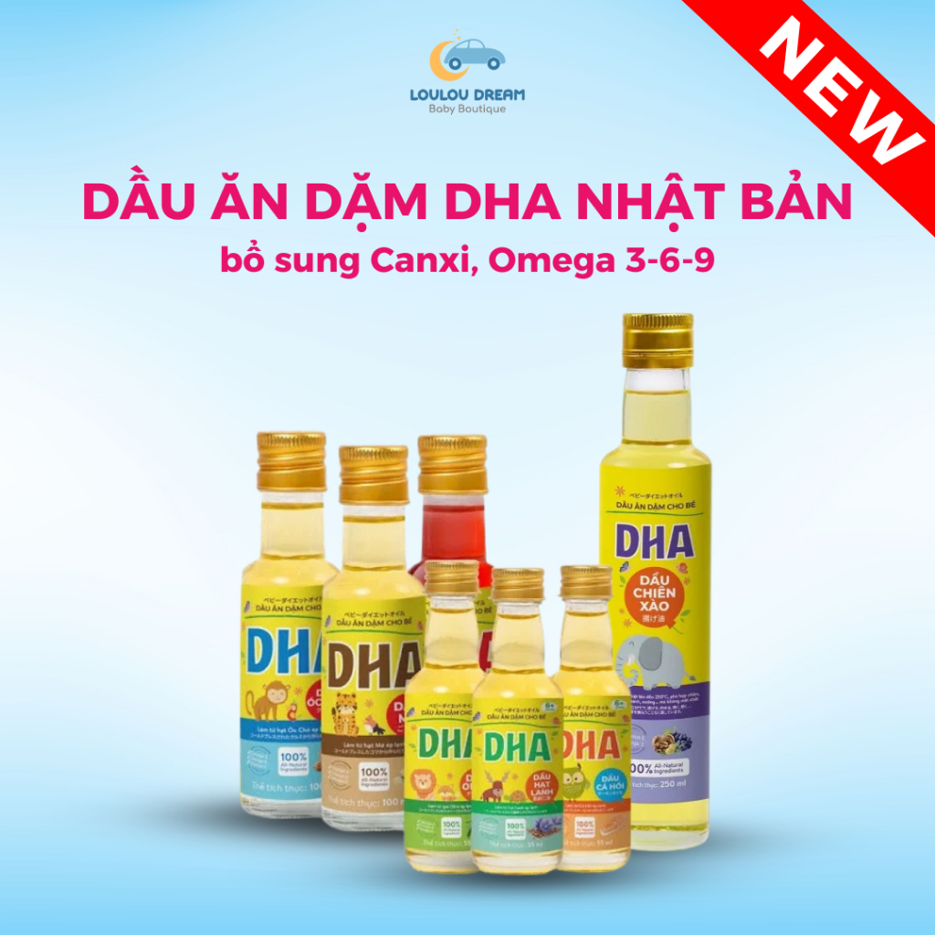 Japanese DHA weaning oil supplements Omega 3-6-9 and DHA for baby's ...