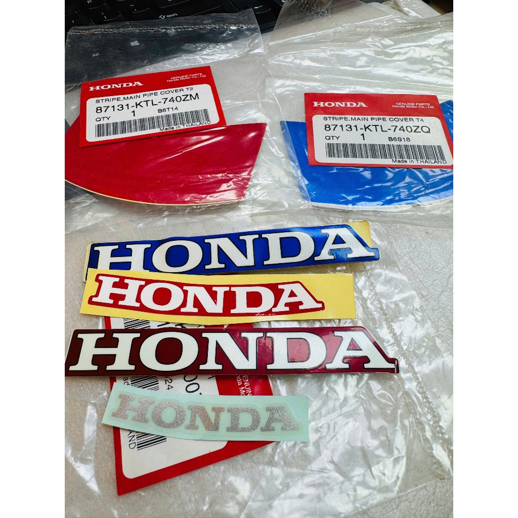 Wave car stickers, honda stickers, honda car stickers, super strong ...