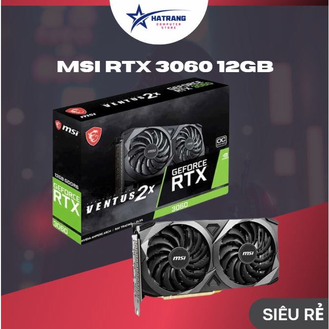 Vga Graphics Card MSI RTX 3060 12Gb | Shopee Malaysia