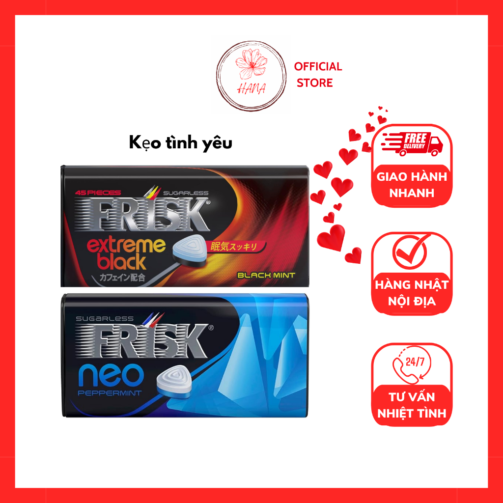 Japanese Frisk Neo Peppermint Lozenges (50 tablets) | Shopee Malaysia
