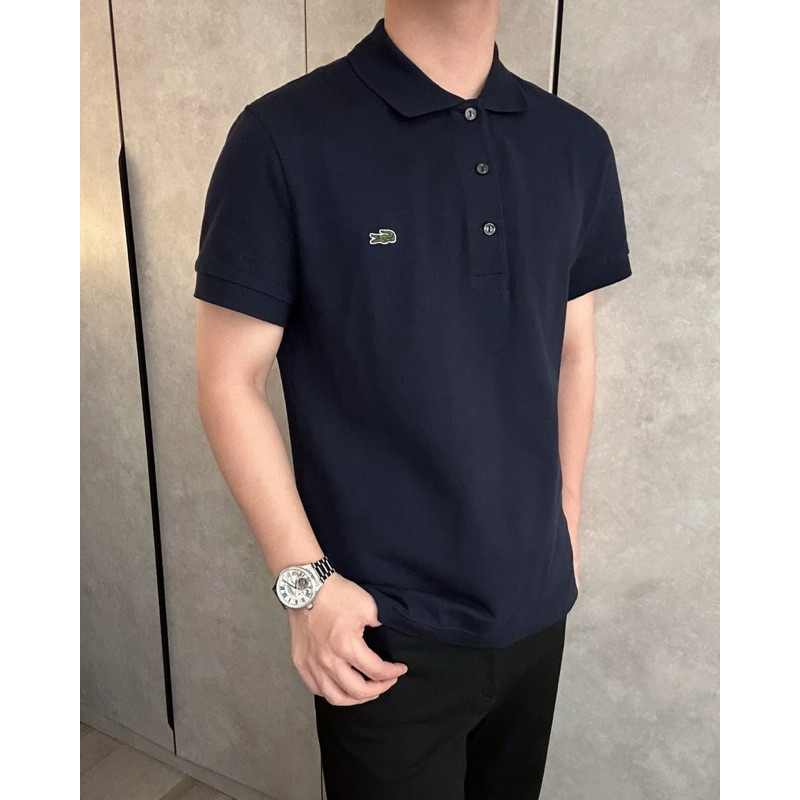 La.coste Turn-down Collar Polo Shirt Luxurious Form Made of Genuine ...