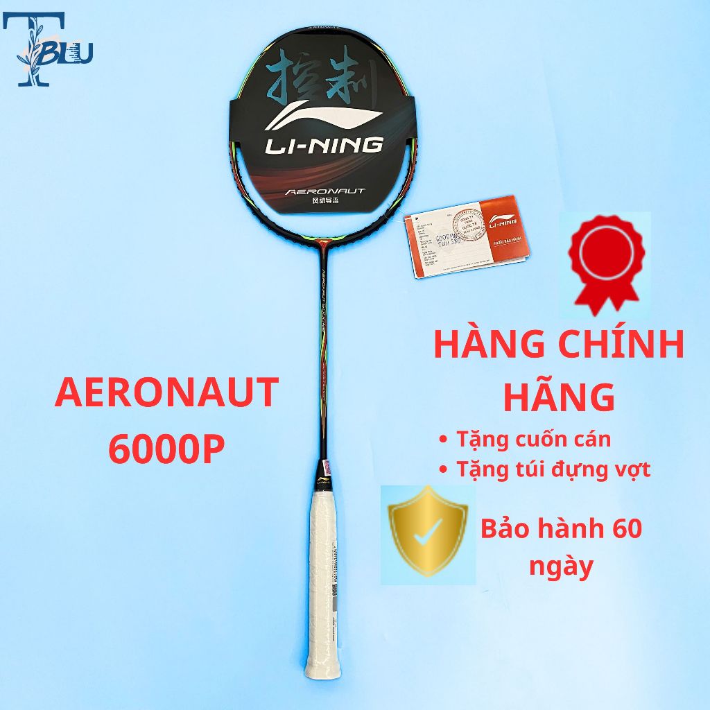 Genuine Li-Ning AERONAUT 6000 POWER 3U Badminton Racket | Shopee Malaysia
