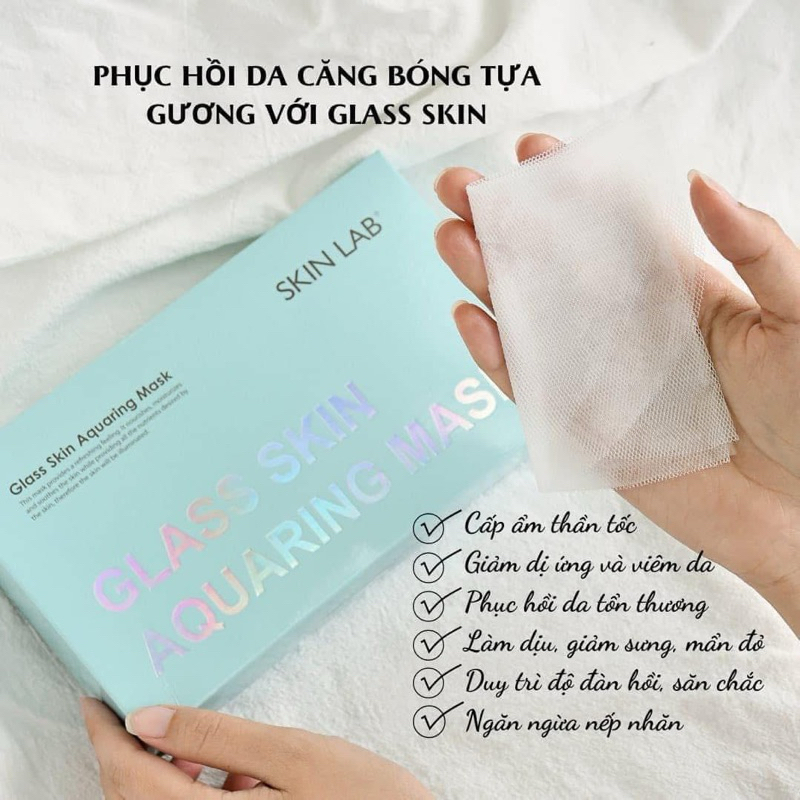 Glass Skin Skinlab mask restores and reduces redness (CTY) | Shopee ...