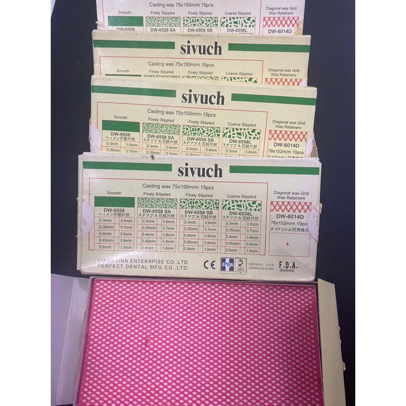 Dental lab wax 1 box retainer wax | Shopee Malaysia