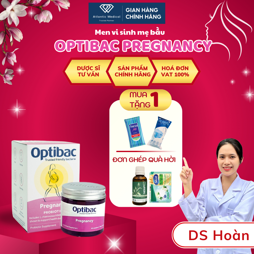 Optibac PREGNANCY Probiotics for Pregnant and Breastfeeding Mothers ...