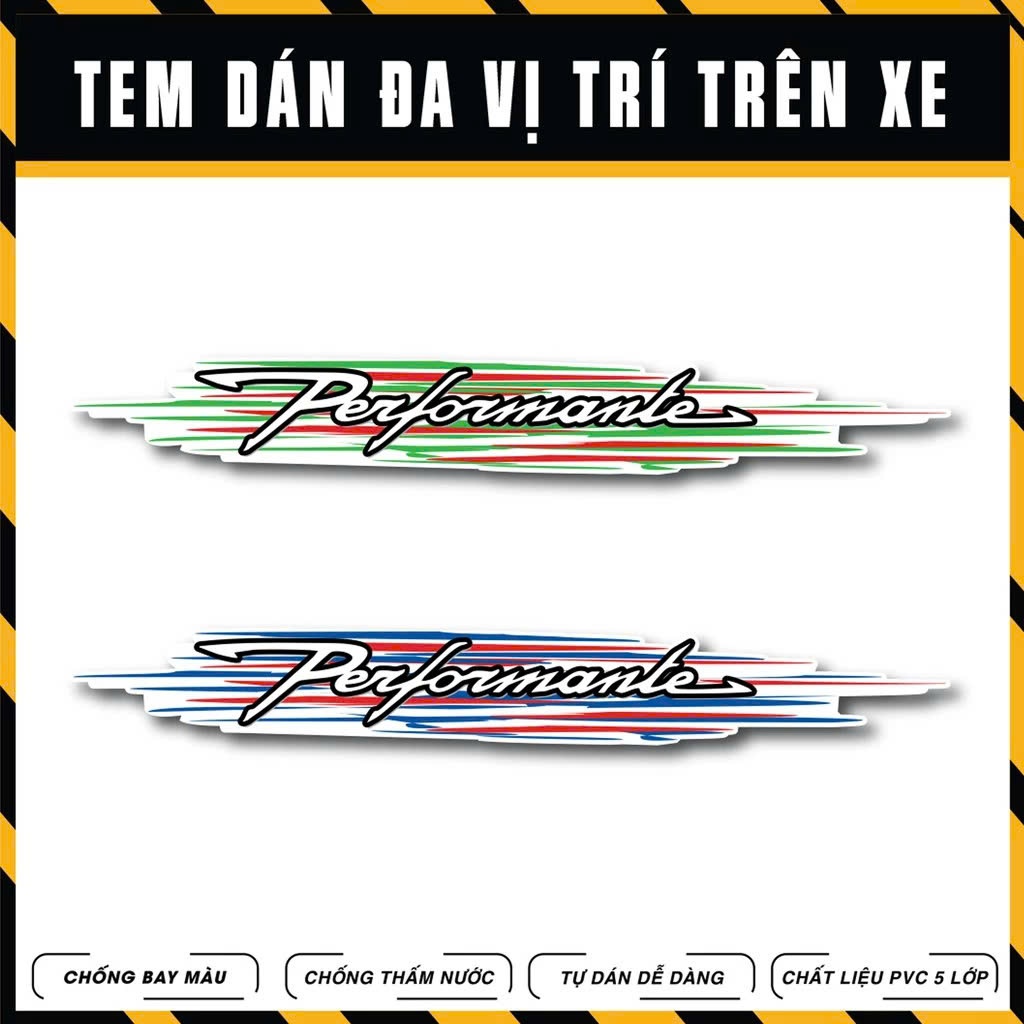 Sticker Performante Italian flag, beautiful and unique French flag, 3 ...