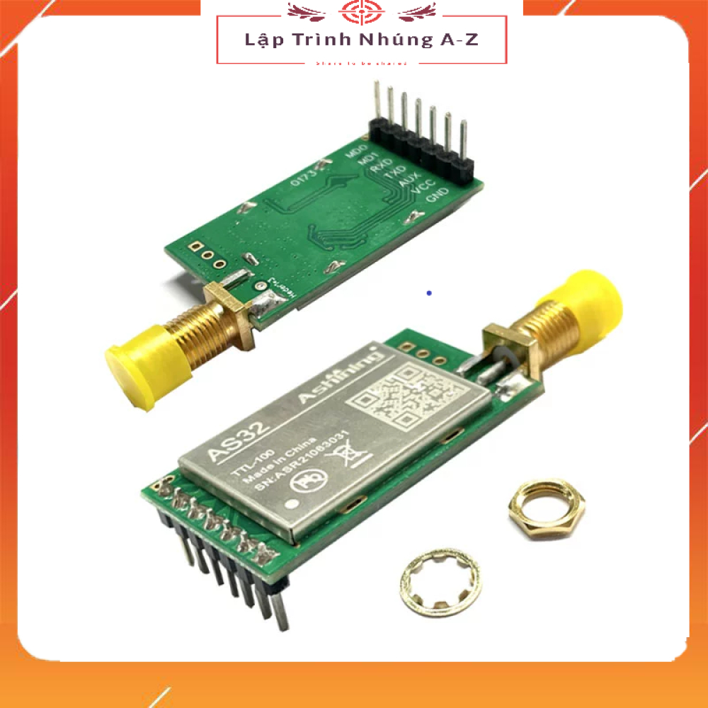 [Embedded Programming A-Z][G19] RF UART Transceiver Circuit LORA SX1278 ...
