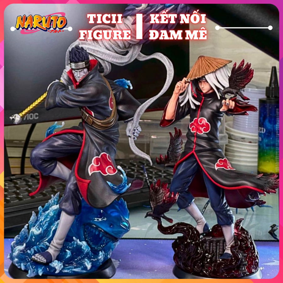 Itachi Resin Model & Kisame Akatsuki - SNBR Studio - Naruto Figure ...