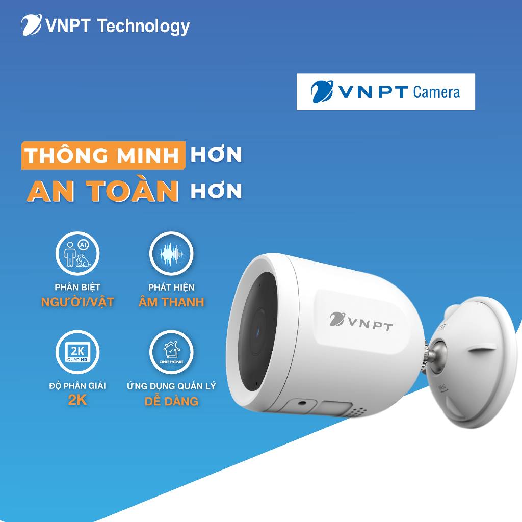 Genuine VNPT SMART CAMERA - VNPT SMART CAMERA ES311P, outdoor ...