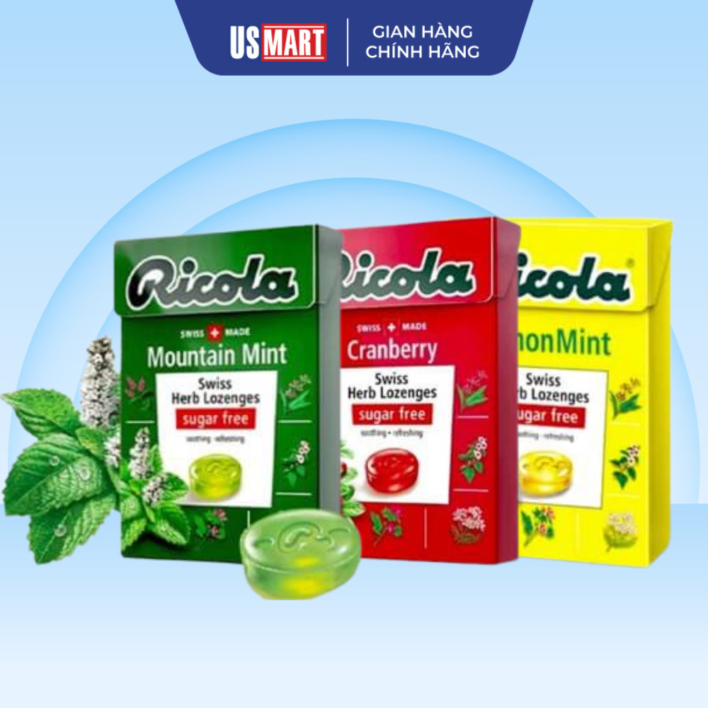 Ricola Sugar-Free Herbal Lozenges in Many Flavors | Shopee Malaysia