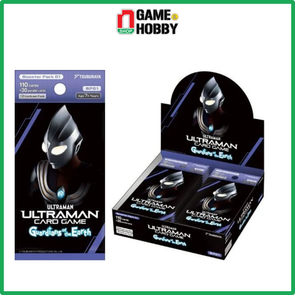 Ultraman Card Game Booster Pack Guardians Of The Earth BP01 Genuine Tsburaya | Shopee Malaysia