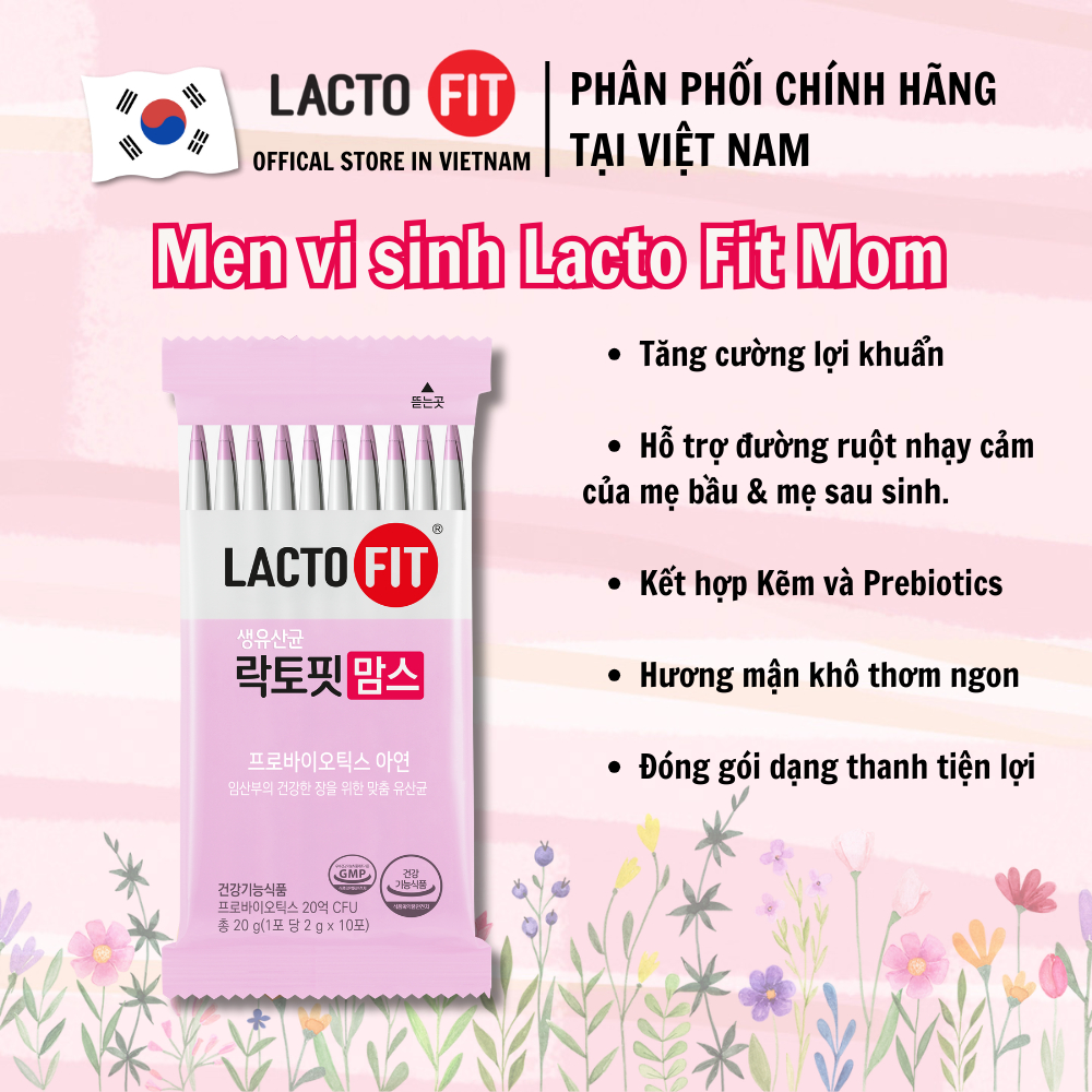 10 Packs of Lacto Fit Mom Probiotics to Enhance Immunity for Pregnant ...