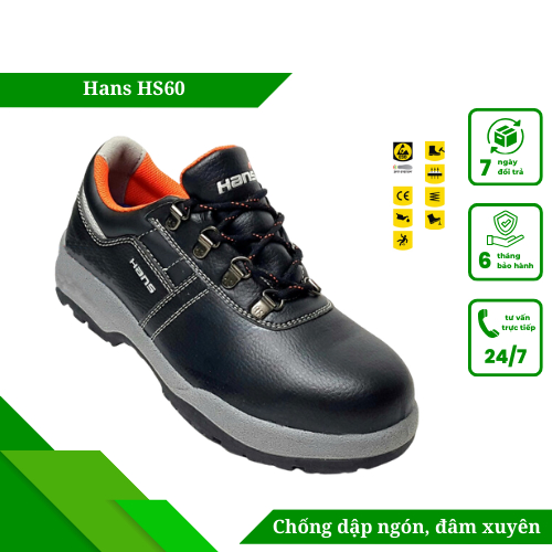 Hans HS-60 Korean Work Safety Shoes | Shopee Malaysia