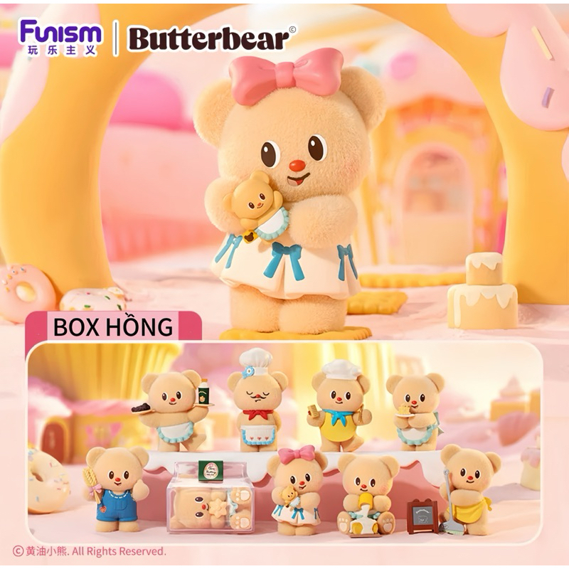 [Blindbox] Butter bear blind box (Genuine product) | Shopee Malaysia