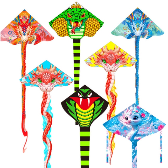 New snake dragon long tail snake tent for adults simulating triangle ...